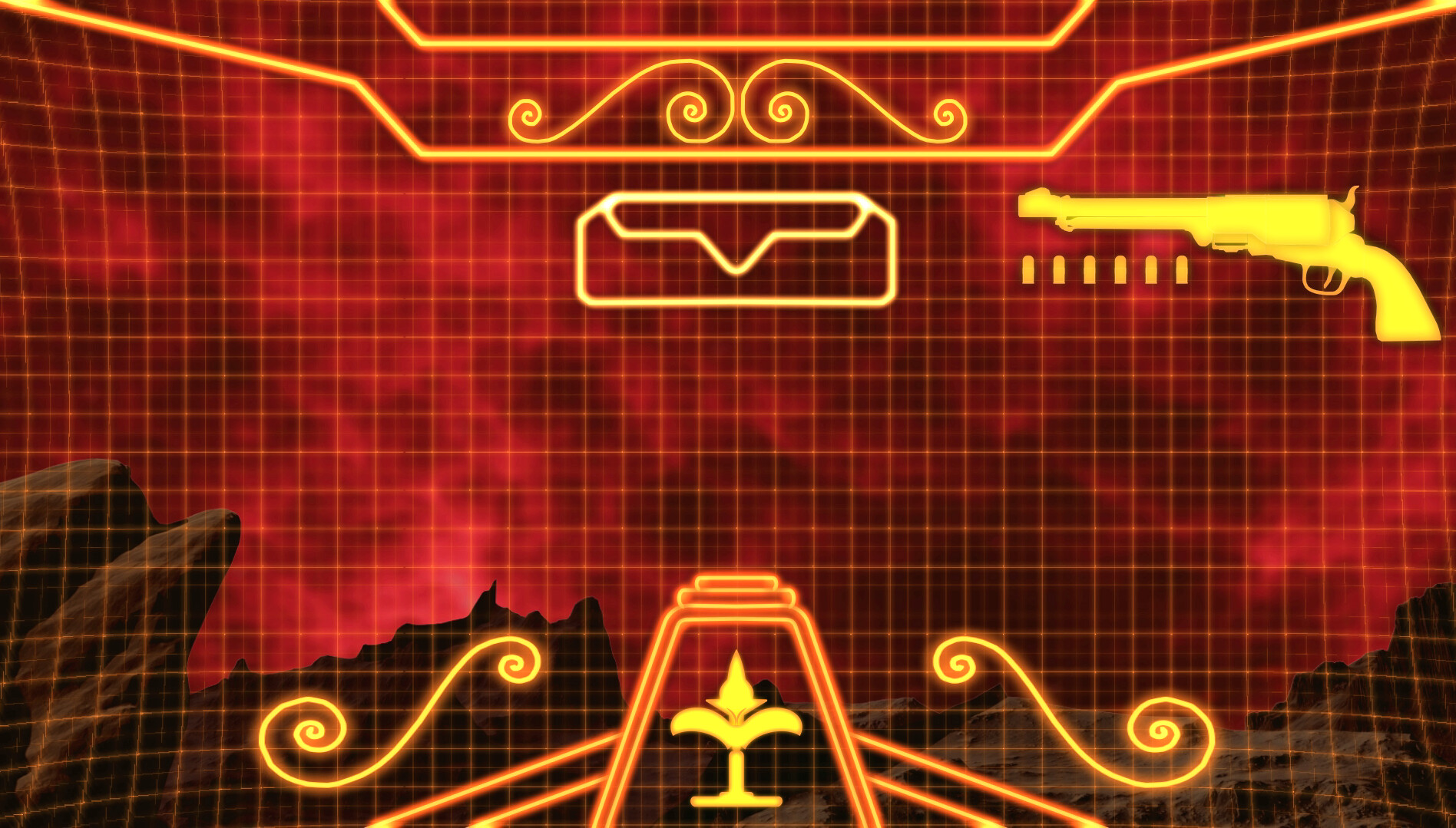 ArtStation - robot pov hud test-01