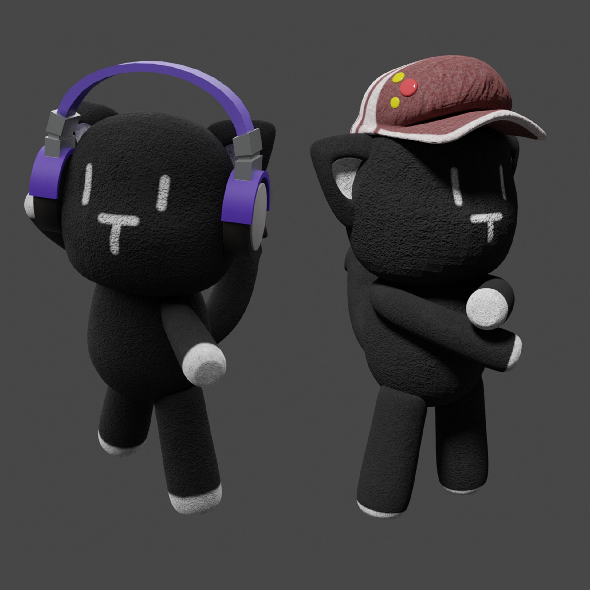 ArtStation - MR.Mew Neku and Shiki Version (The World Ends with You)