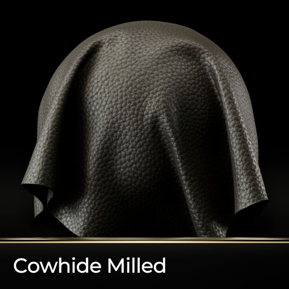 ArtStation - Leather Textures - Cowhide Milled