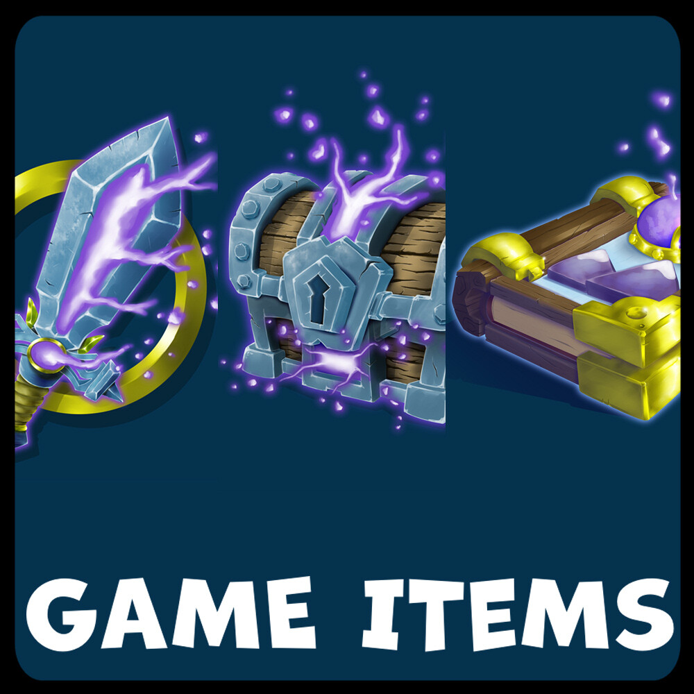 ArtStation - GAME ITEMS