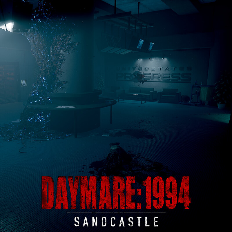 ArtStation - Daymare: 1994 Sandcastle - Water Supply Plant