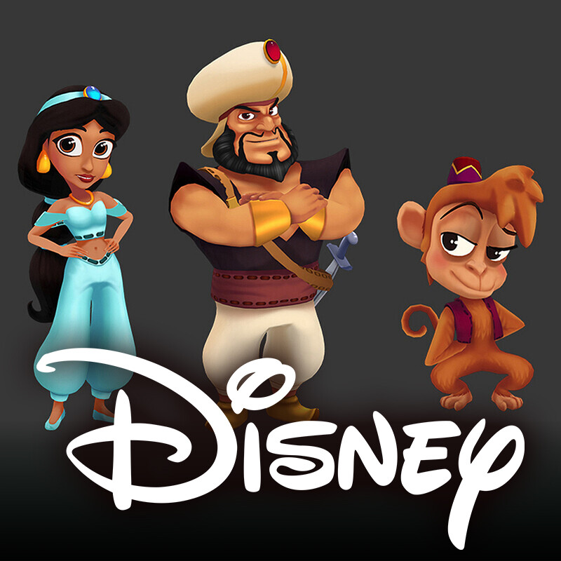 ArtStation - 3D Buildings for a Disney Mobile Game