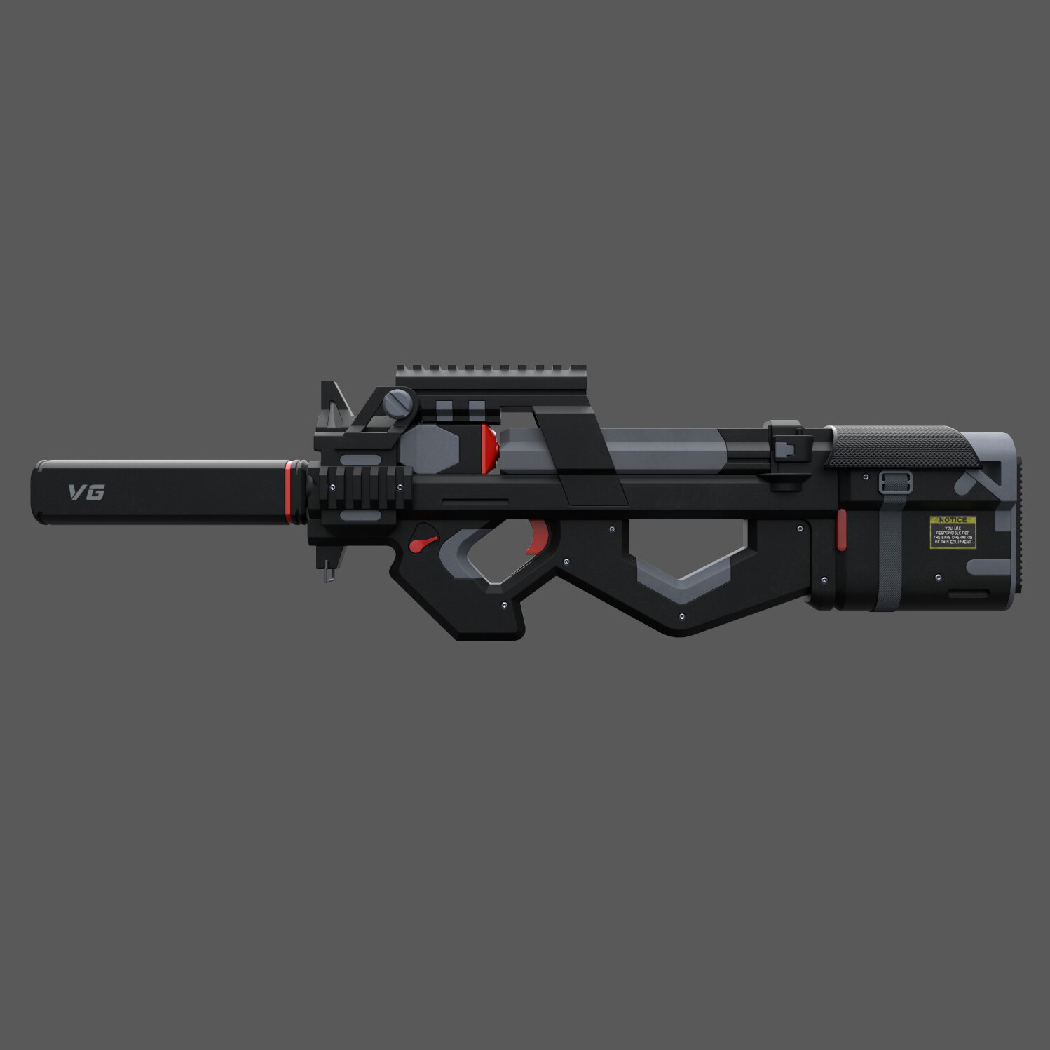 ArtStation - Sci-fi Gun