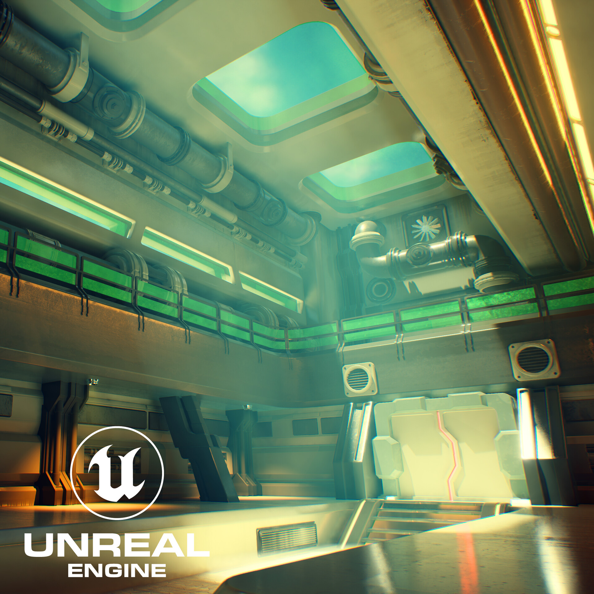 ArtStation - Sci-Fi Modular Environment - UE5