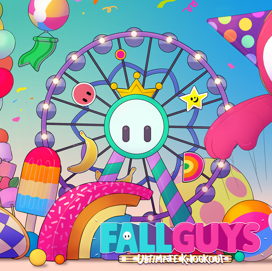 ArtStation - Fall Guys Season 6 Level works