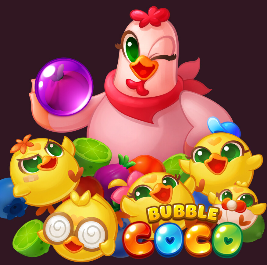 ArtStation - Bubble Coco Characters