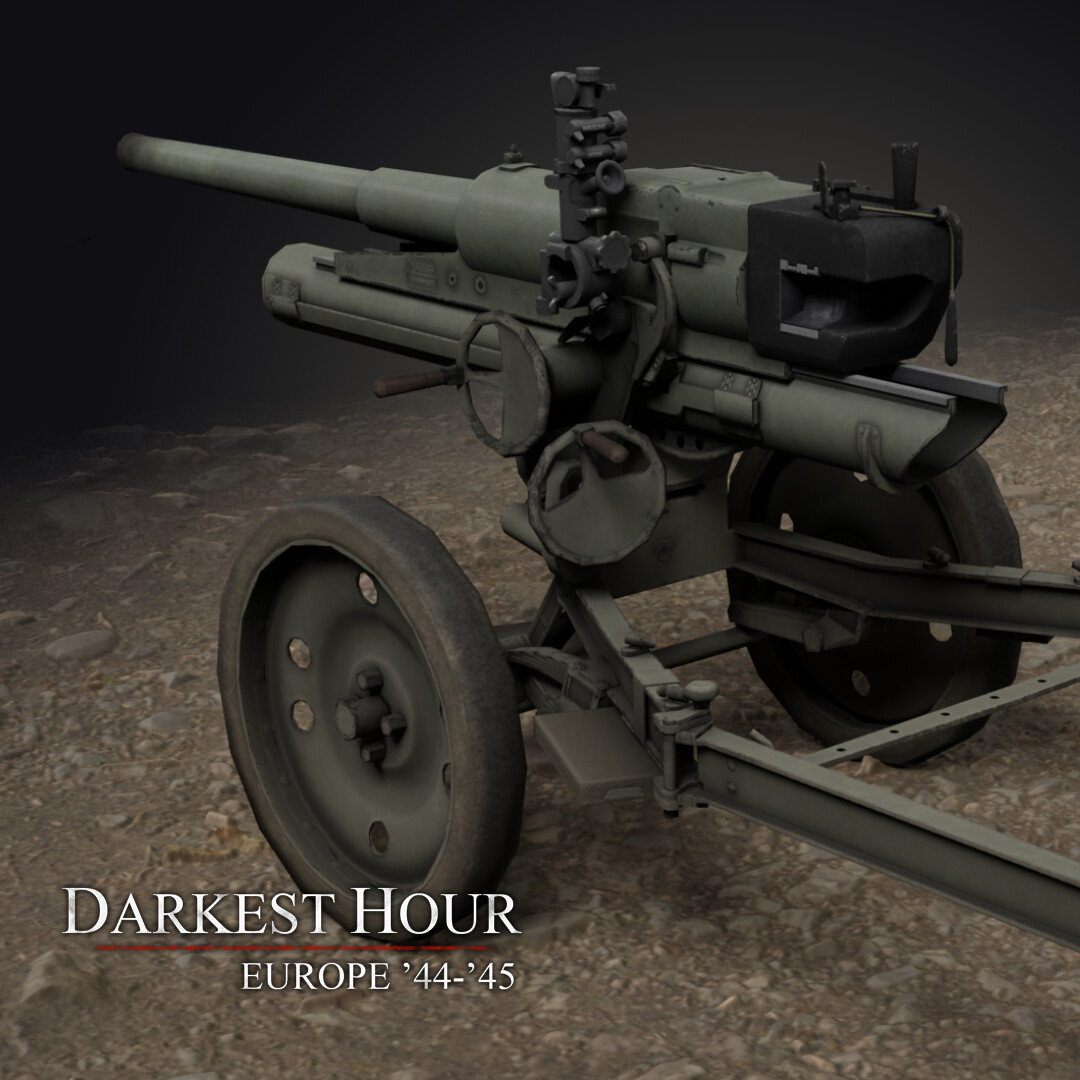 ArtStation - Cannone da 47-32: Texture Set