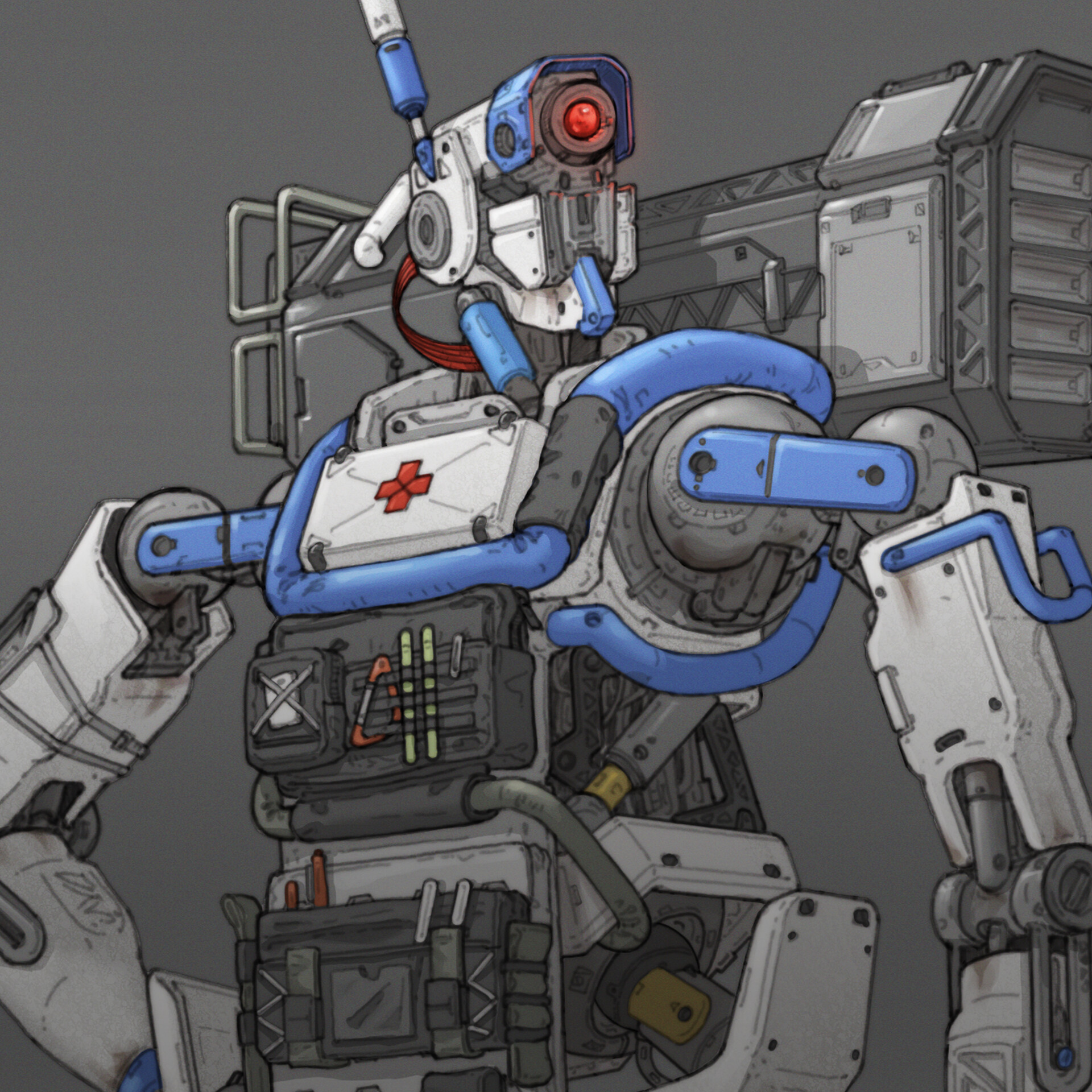 ArtStation - Medic Robot