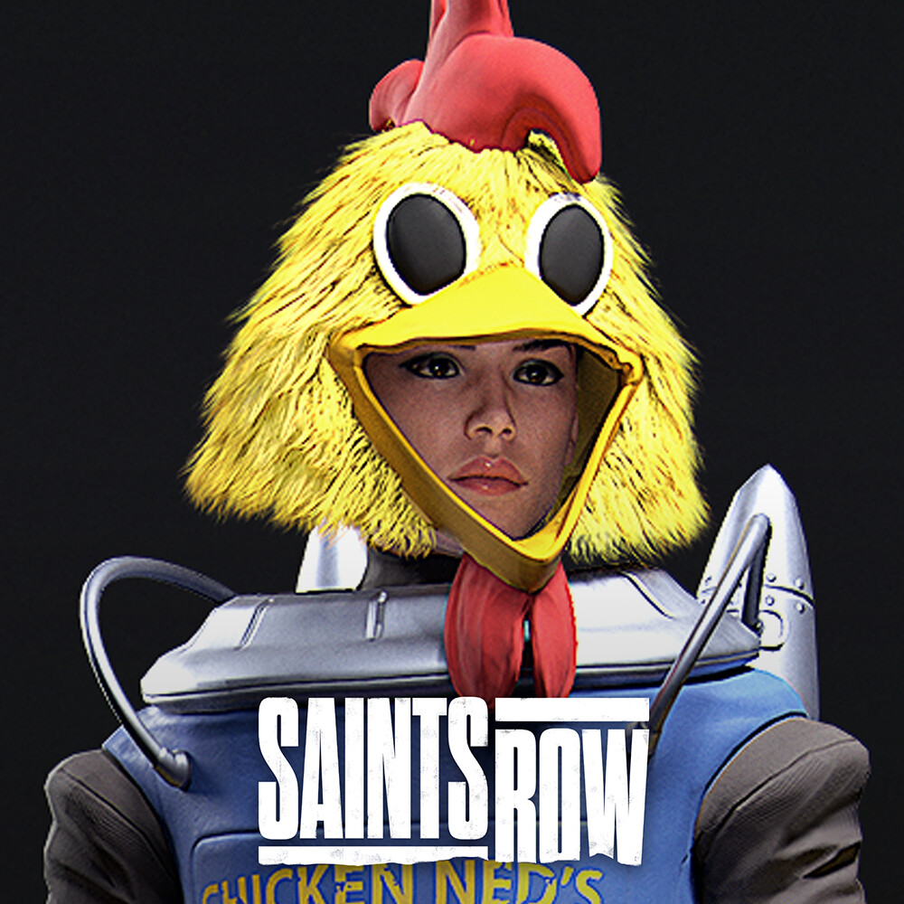 ArtStation - Saints Row: Chicken Ned Suit