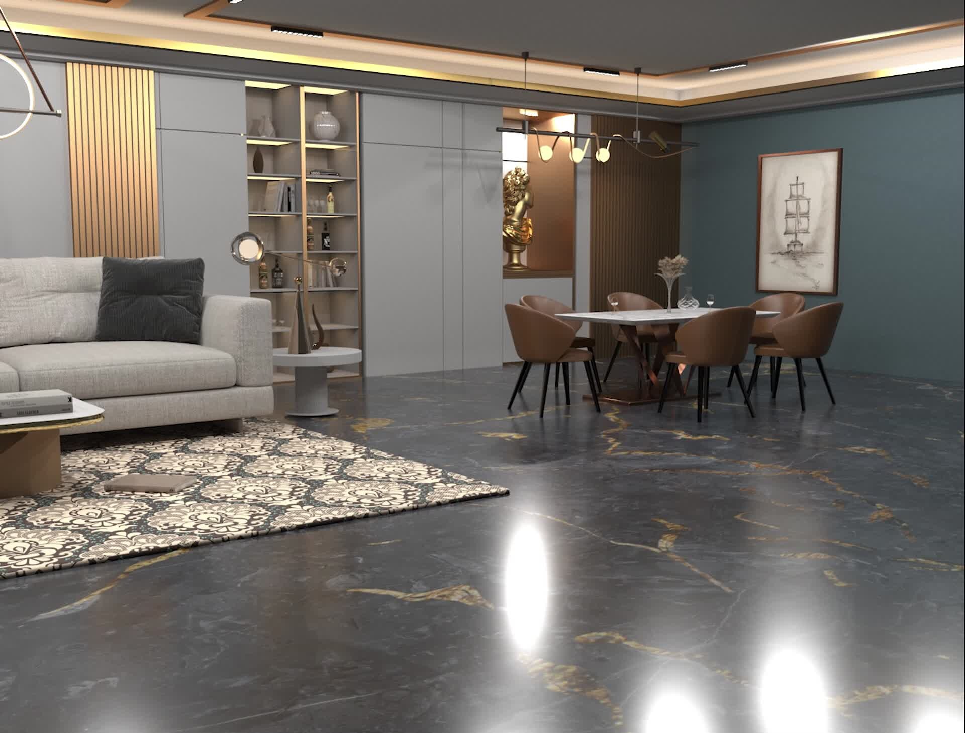 ArtStation - DRAWING ROOM INTERIOR DESIGN