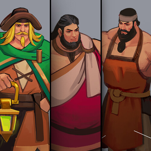 ArtStation - NPC concepts