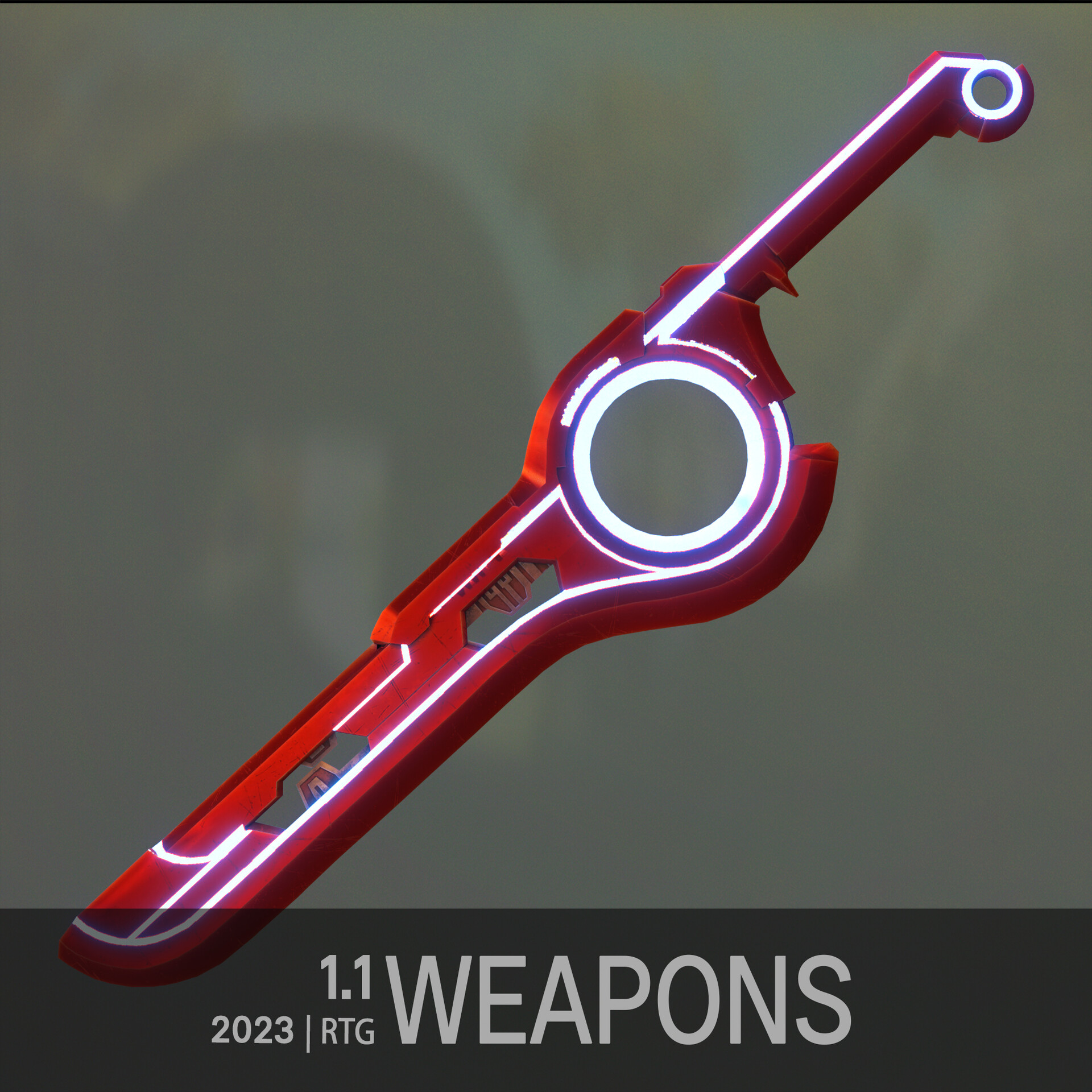 ArtStation - 1.1 RTG - Blender: Weapons