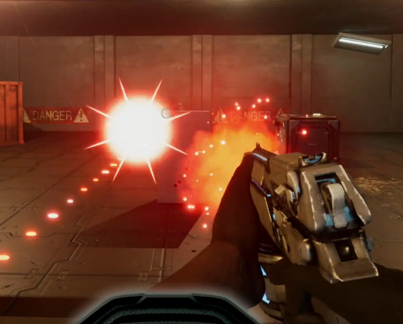 ArtStation - Bouncing Ammo - Unreal Engine 5 (Muzzle Flash, Tracer ...