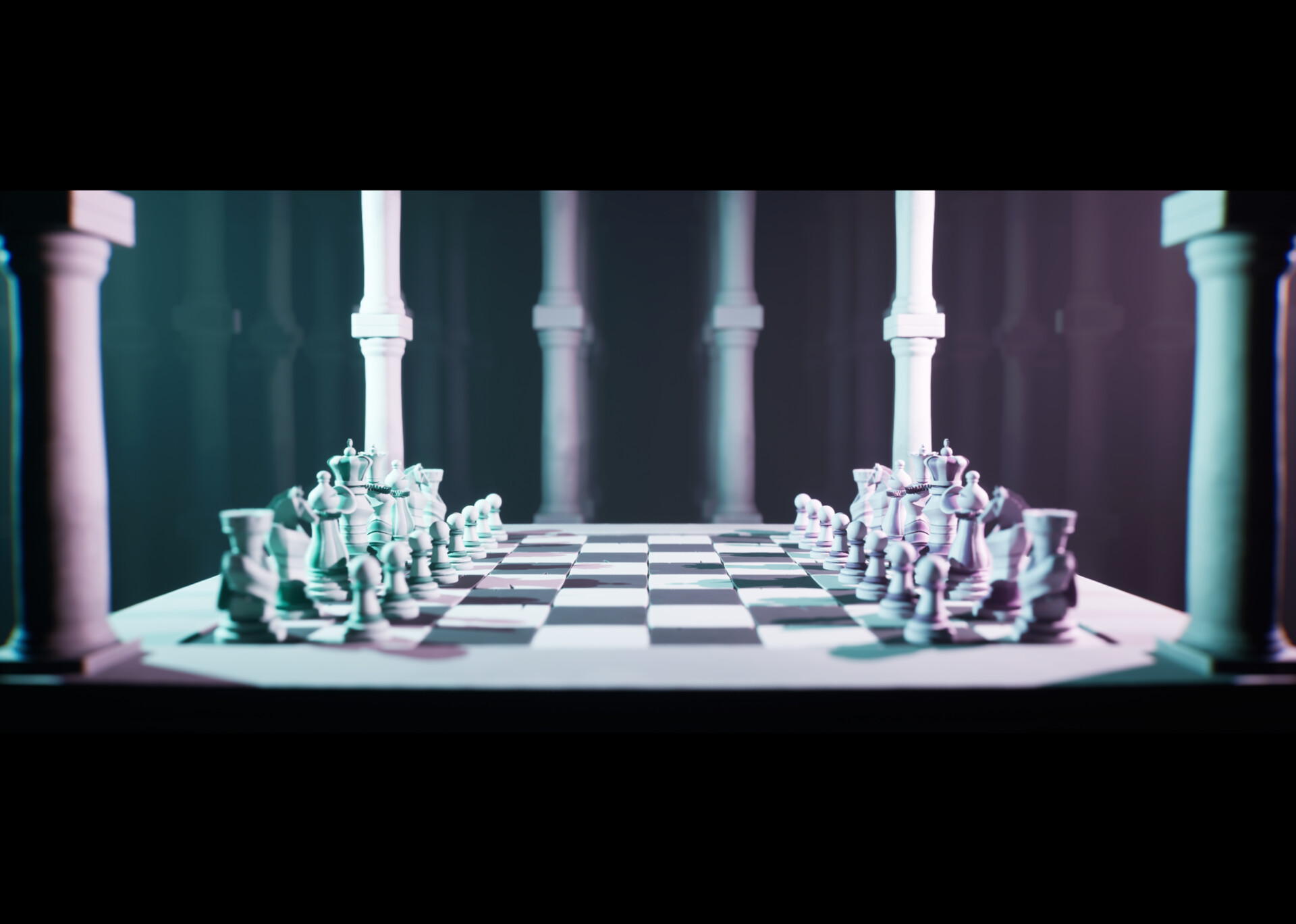 ArtStation - Stylized 3D chess