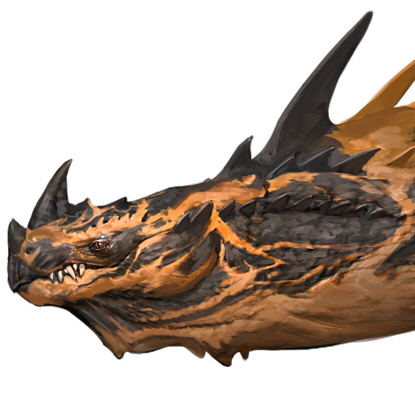 ArtStation - Nature Dragon