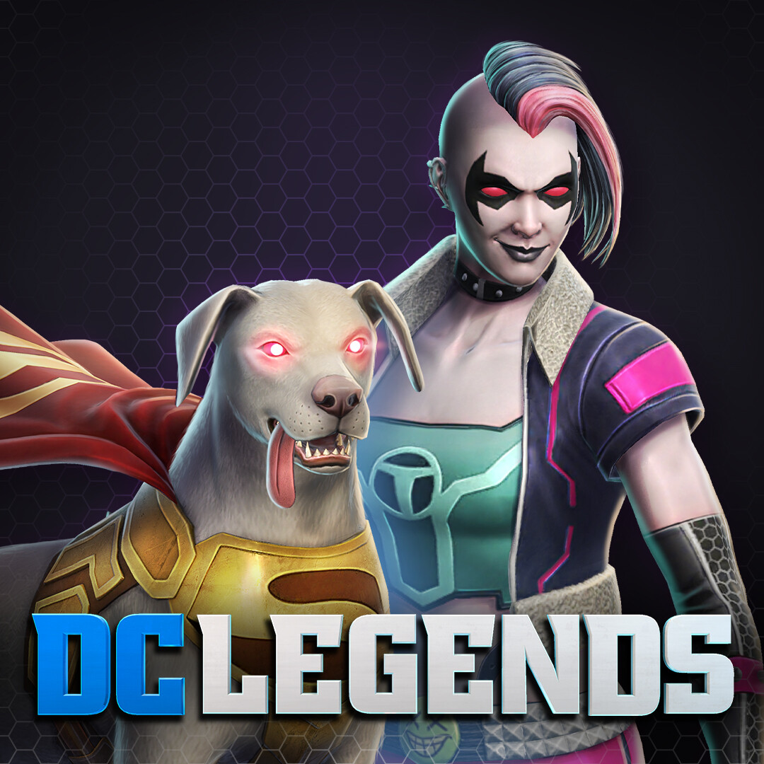ArtStation - DC Legends - Krypto | Crush - UI Art