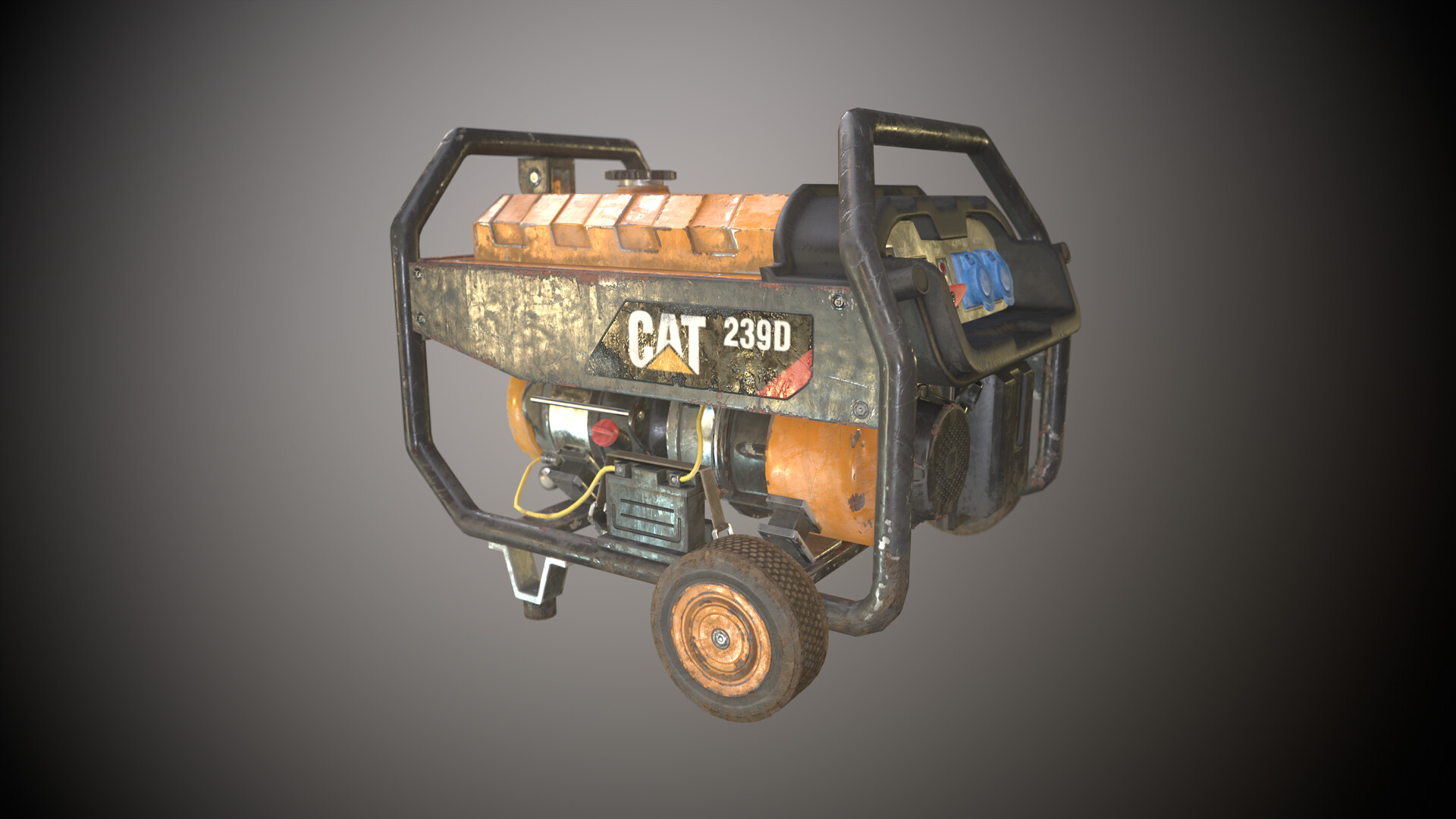 ArtStation - Portable Generator - 3D Prop