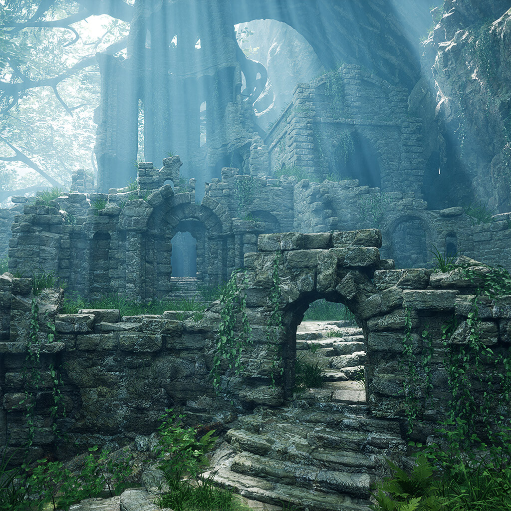 ArtStation - Firelink Shrine - UE5 Remake