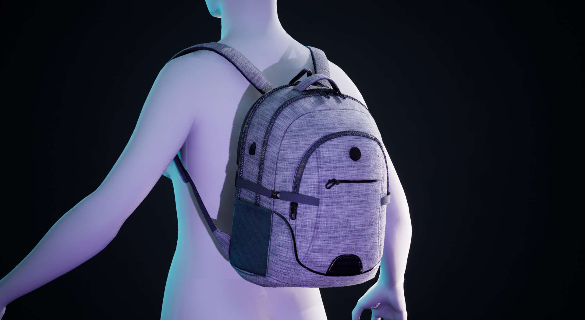 ArtStation - Travel Basic Backpack for HELIX Metaverse