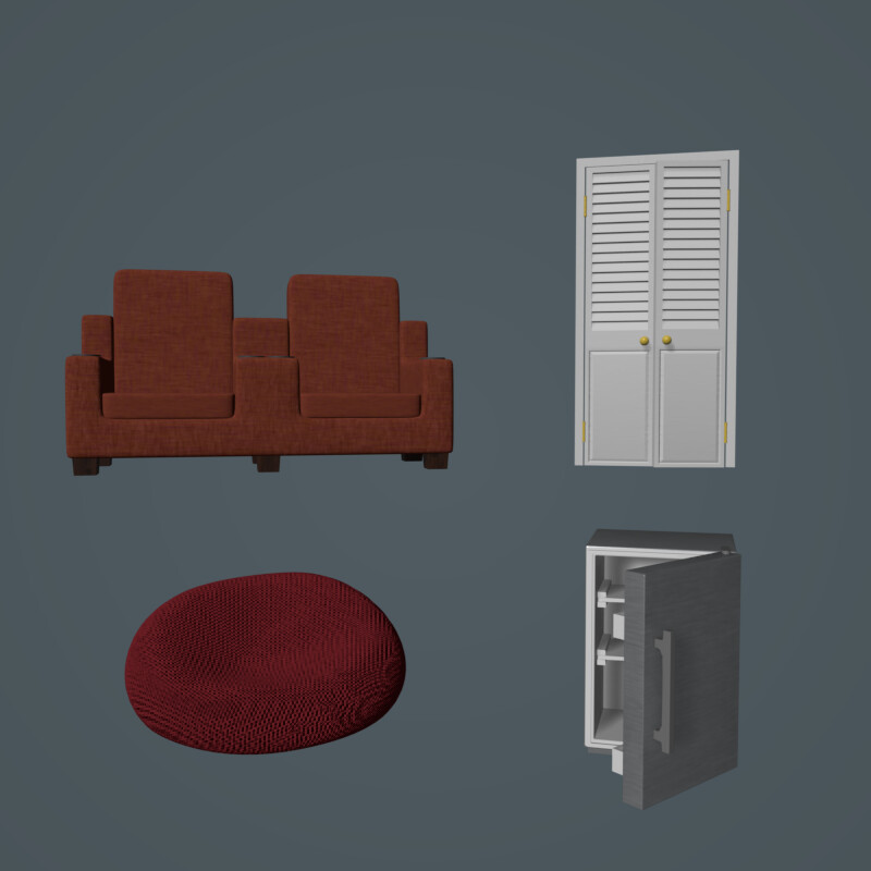 ArtStation - Basement Props