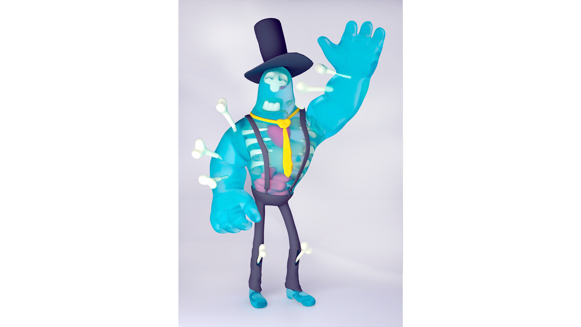 ArtStation - Rigging Showcase - Skelly