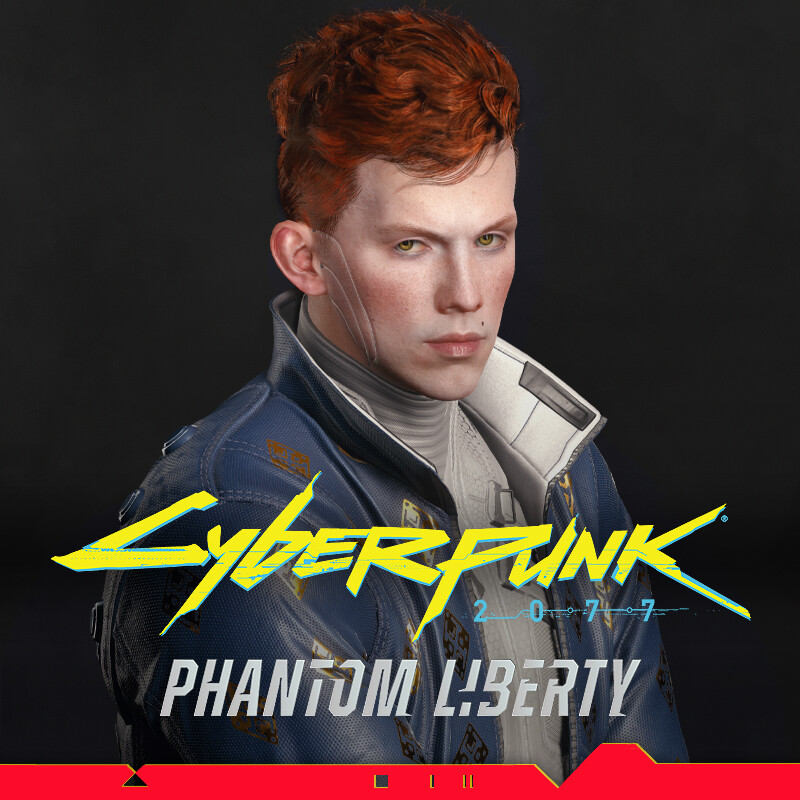 ArtStation - Cyberpunk 2077: Phantom Liberty - Aymeric Cassel clothes