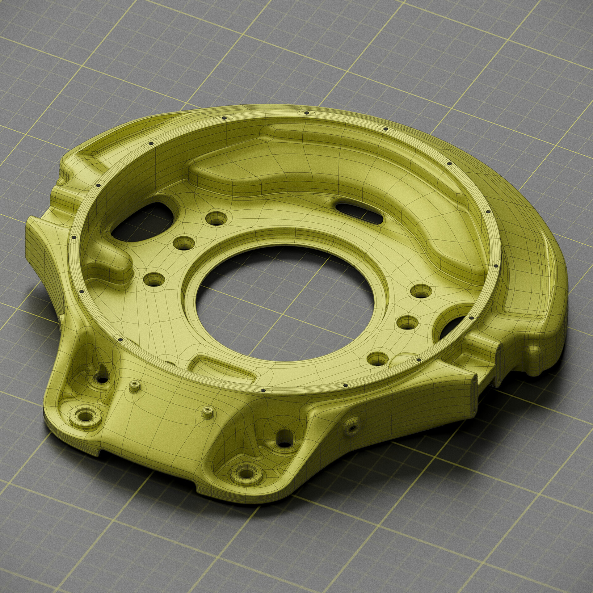 ArtStation - MDP 9: Flywheel Housing