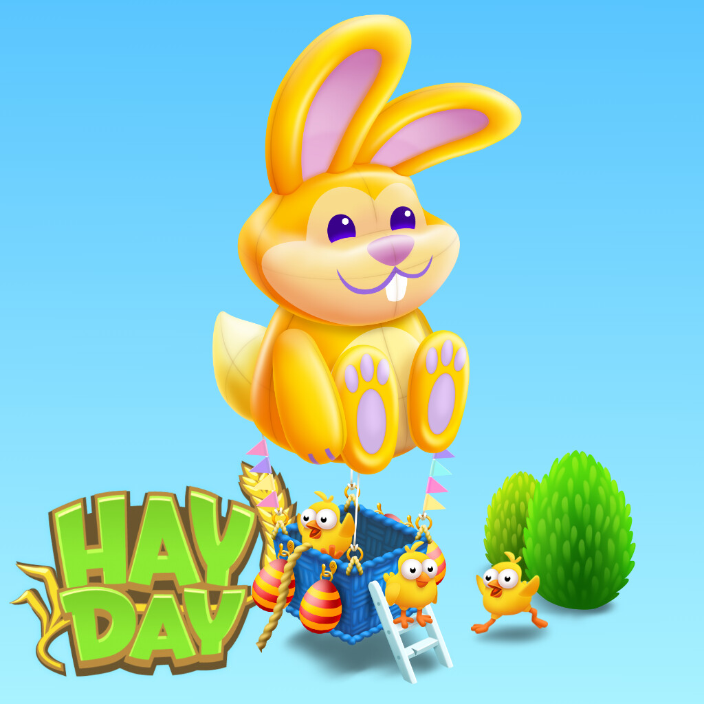 ArtStation - Hay Day : Easter Set