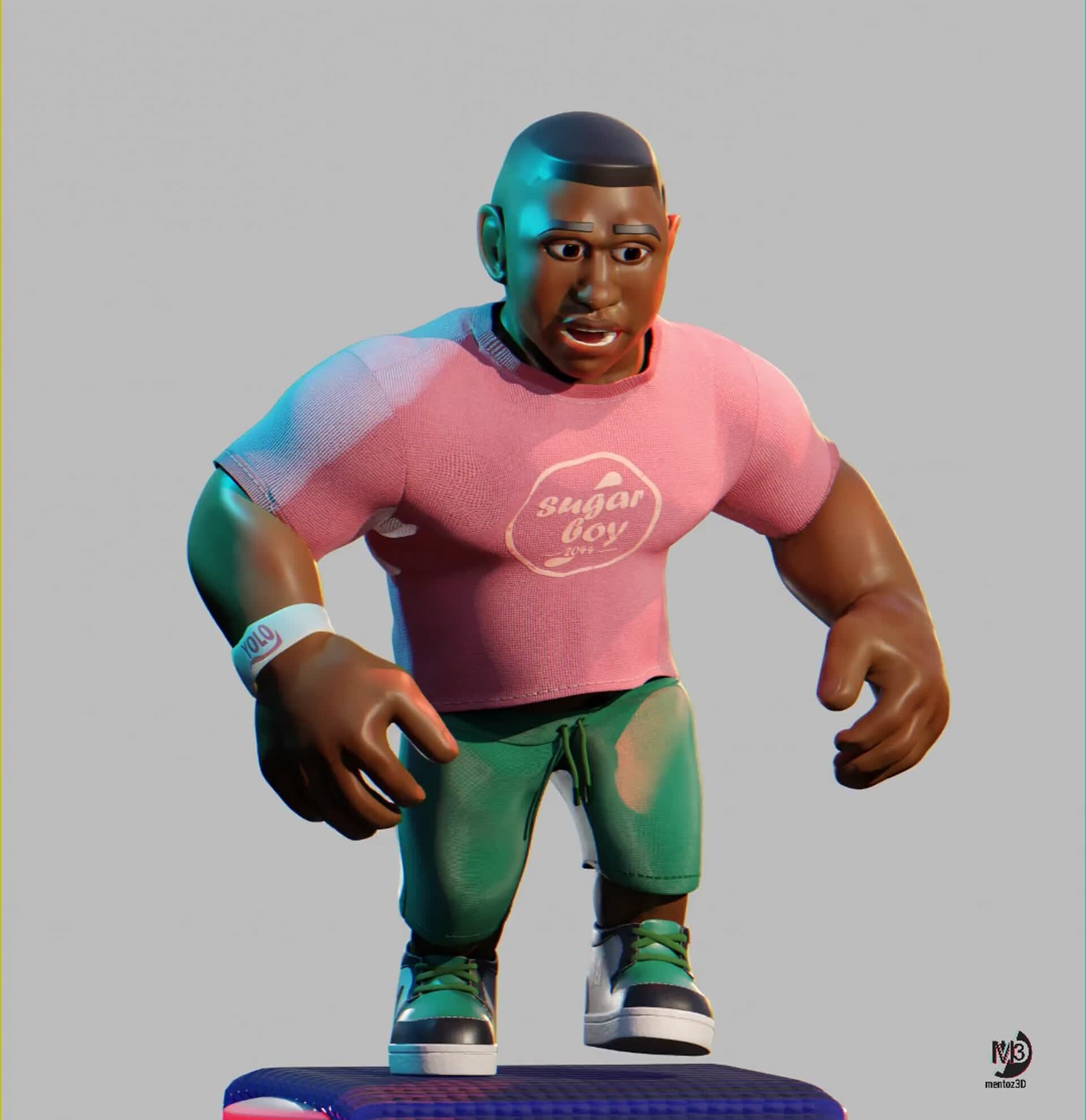 ArtStation - 3d stylized male character