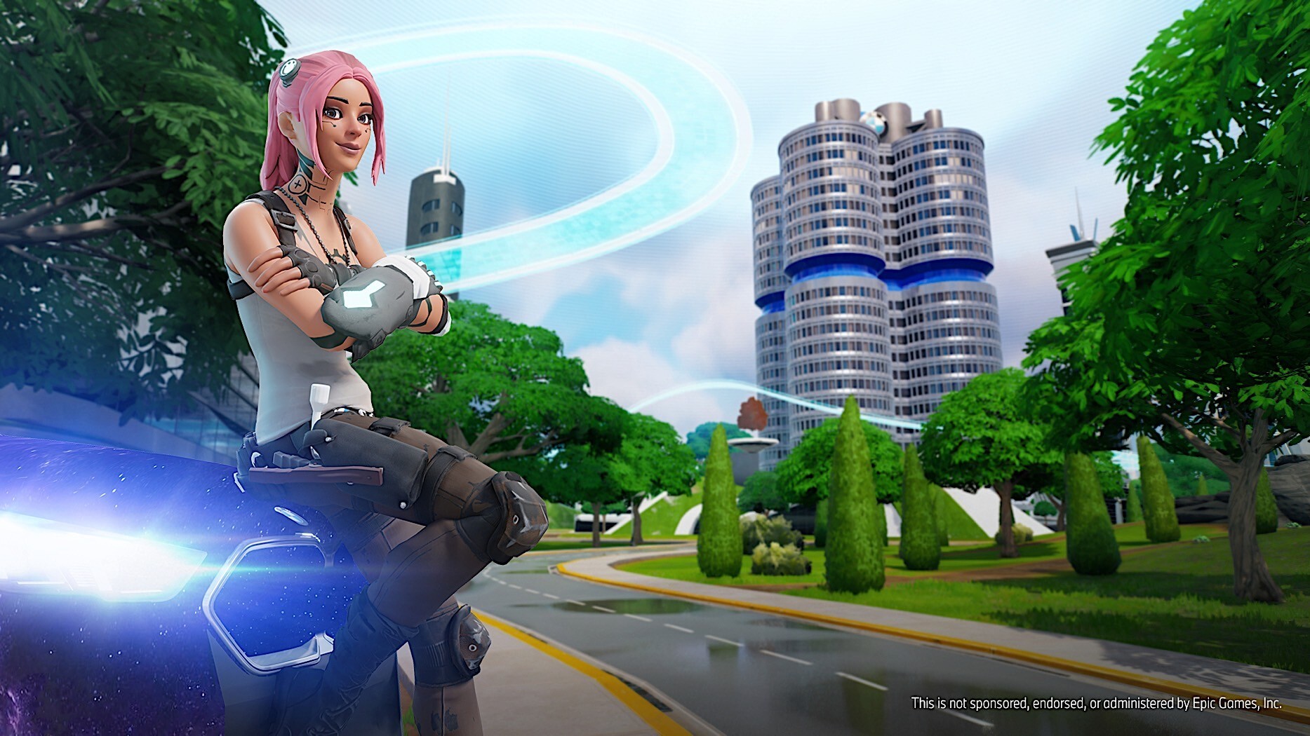 ArtStation - Fortnite BMW VFX