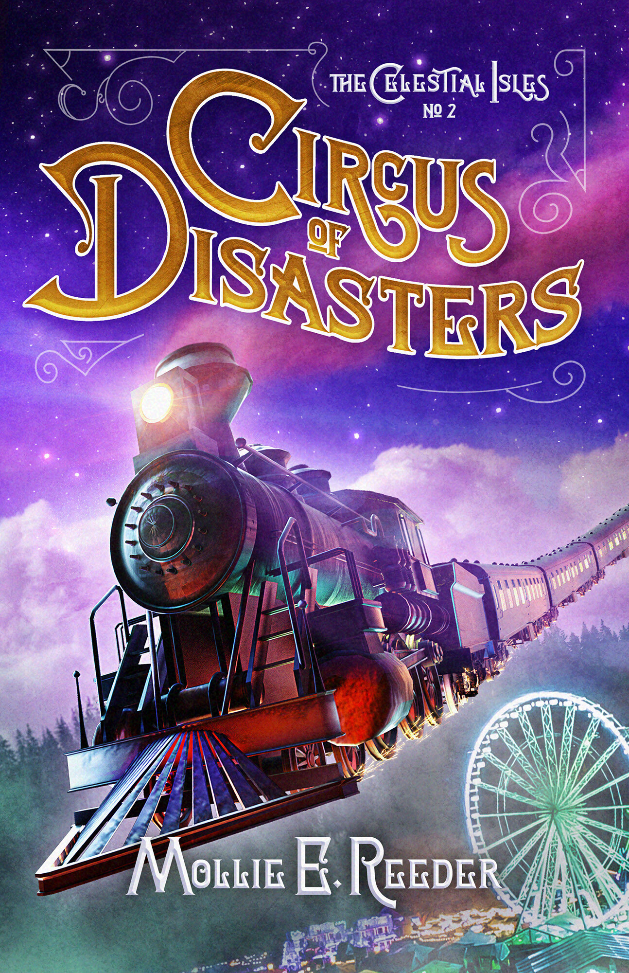 ArtStation - Circus of Disasters Book Cover