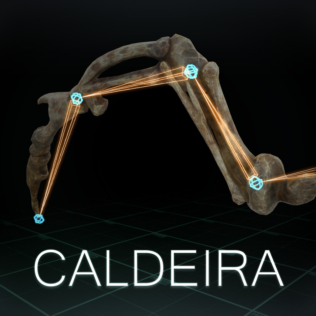 ArtStation - Caldeira - Procedural Rigged Spider-like creature