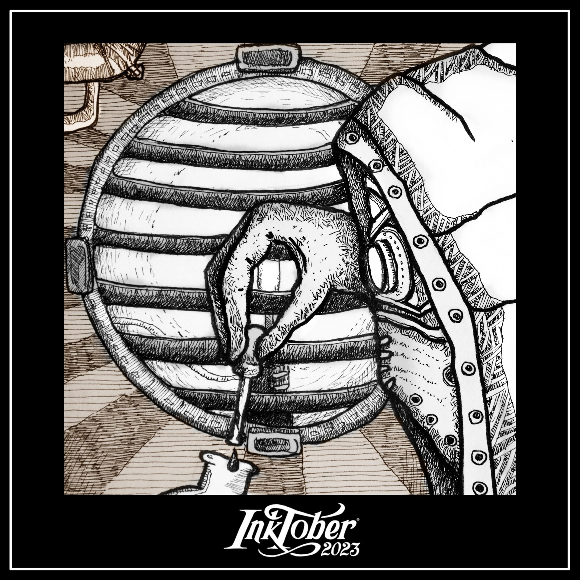 ArtStation - Inktober2023 - Theme 7: Drip