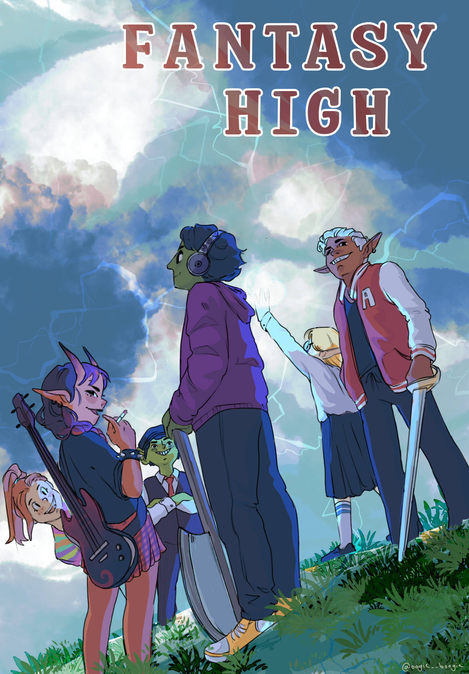 ArtStation - WIP - Webtoon Comic