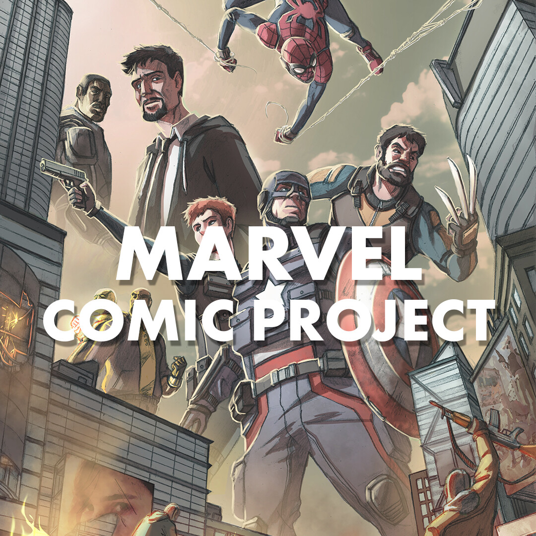 ArtStation - Marvel Comic Project (2020)