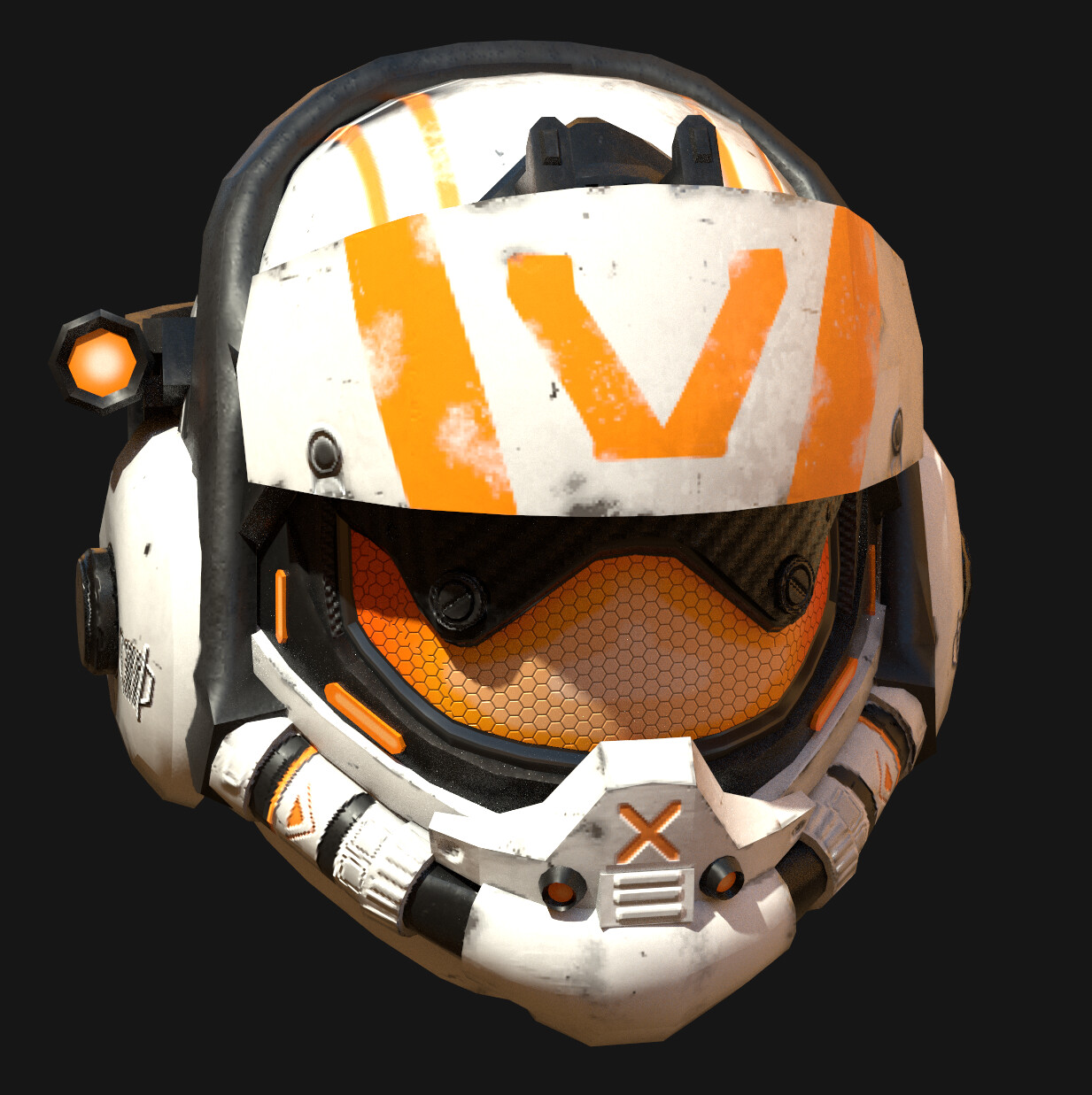 ArtStation - [FANMADE] Viper Helmet Titanfall 2