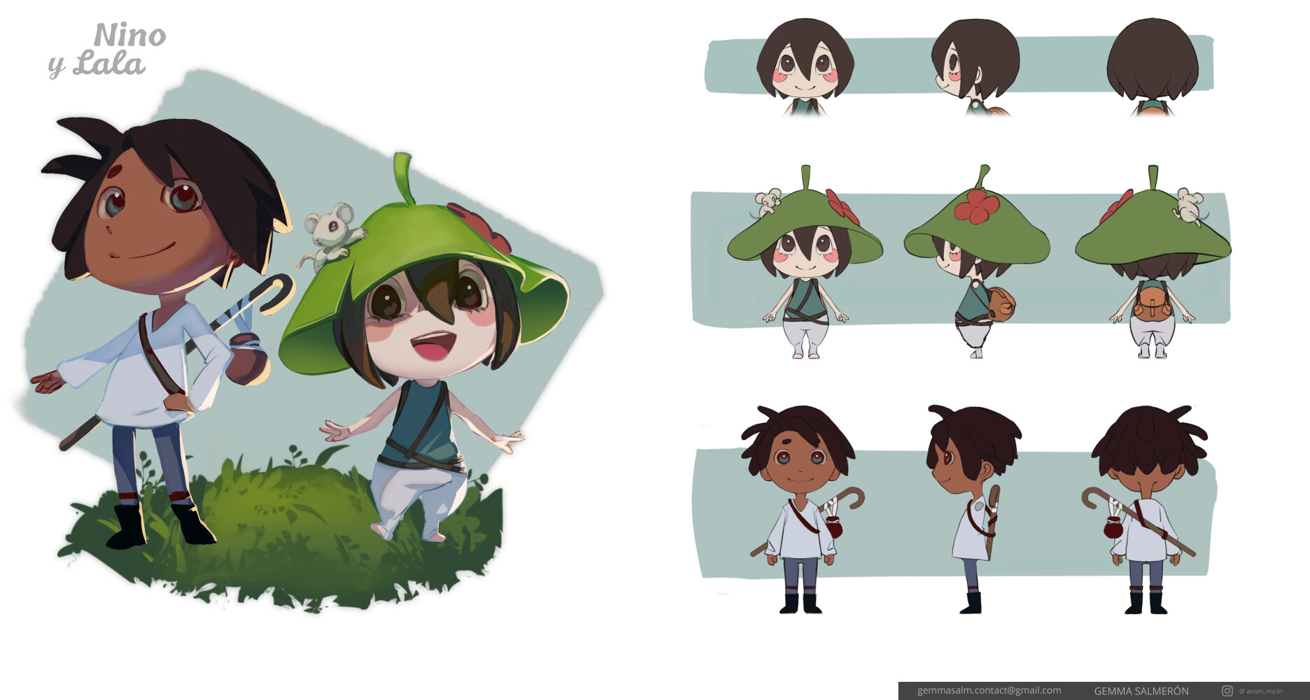 ArtStation - Nino and Lala | Kids show project