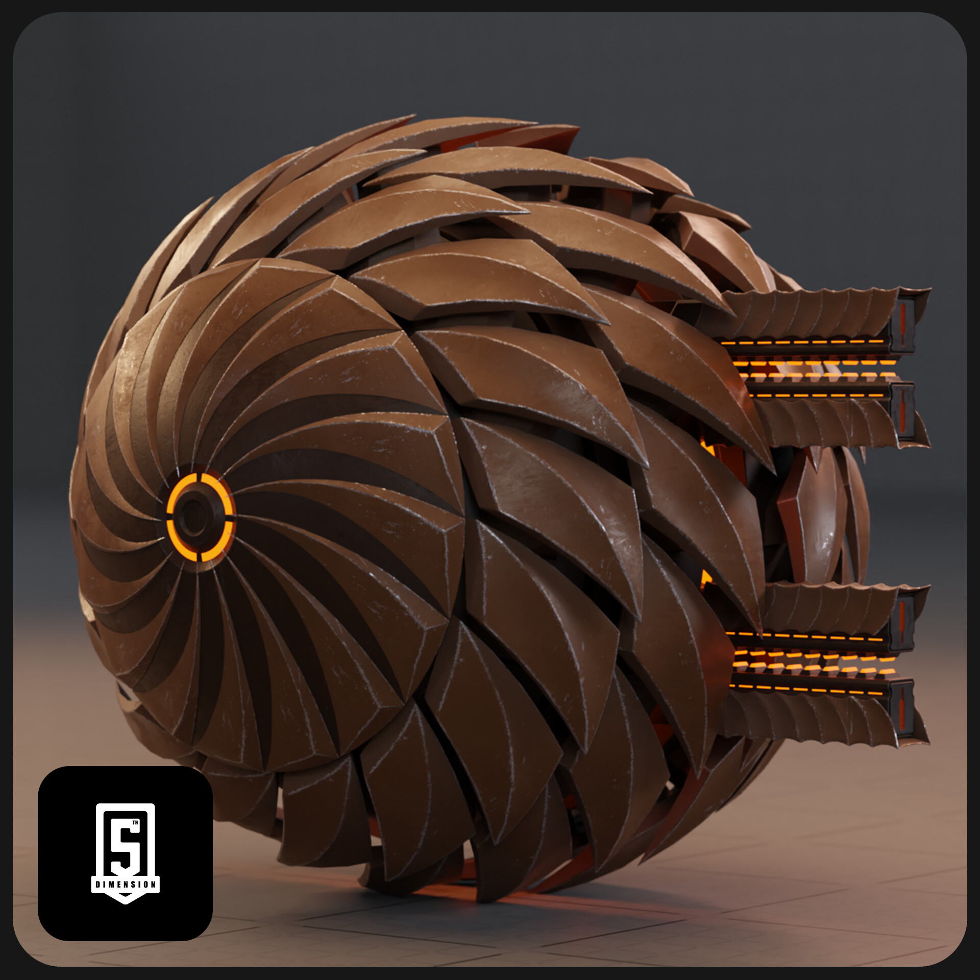 ArtStation - Sphere Robot - SBot-02