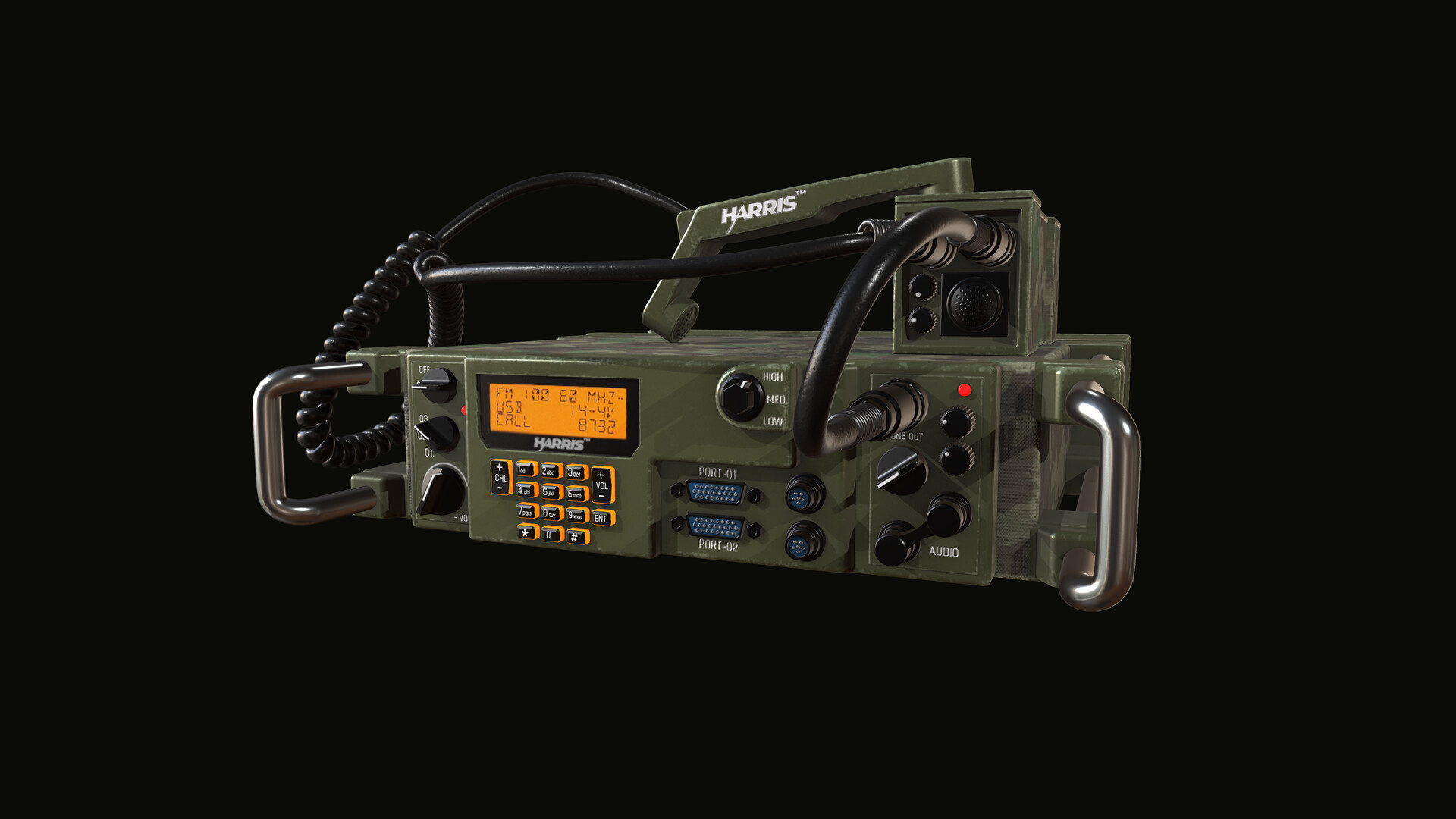 ArtStation - MILITARY RADIO
