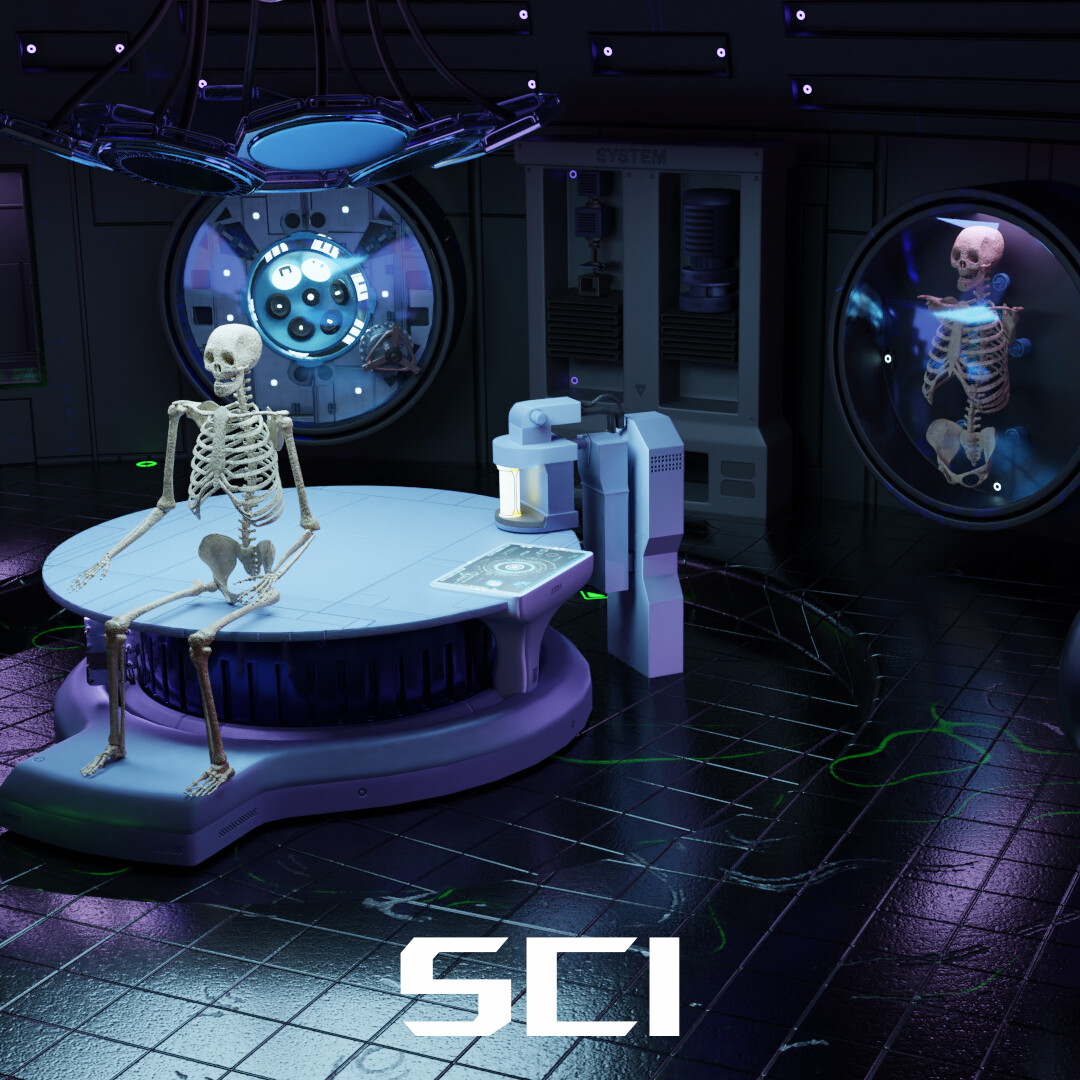 ArtStation - Sci fi environment design for SCI game
