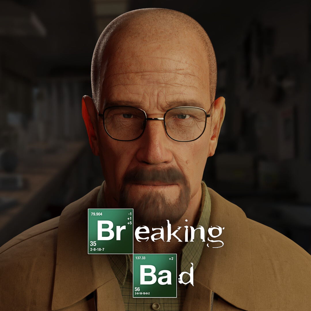ArtStation - Walter white (Breaking Bad)