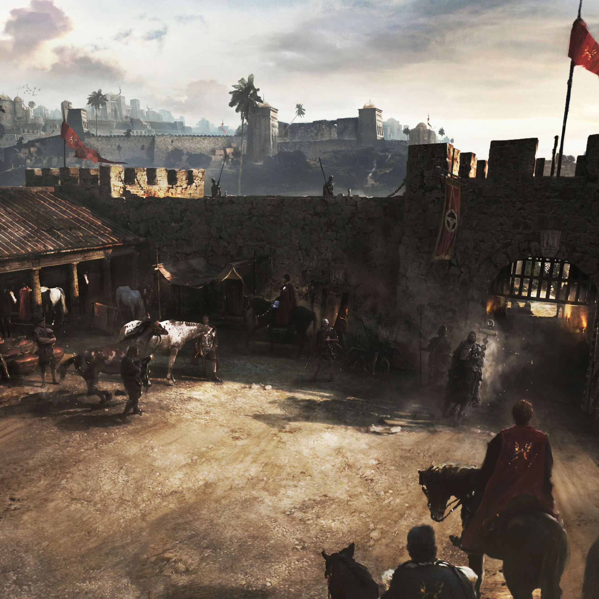 ArtStation - RISEN - Roman Fort