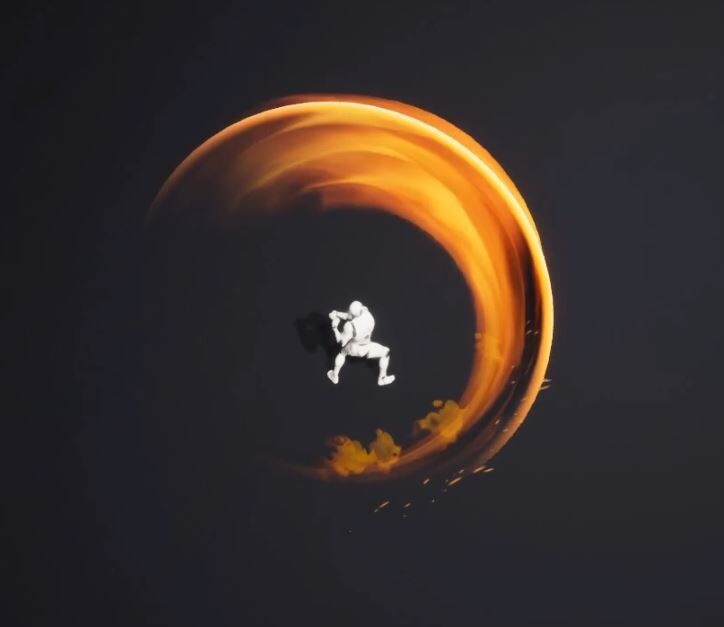 ArtStation - Fire Slash Combo Realtime VFX