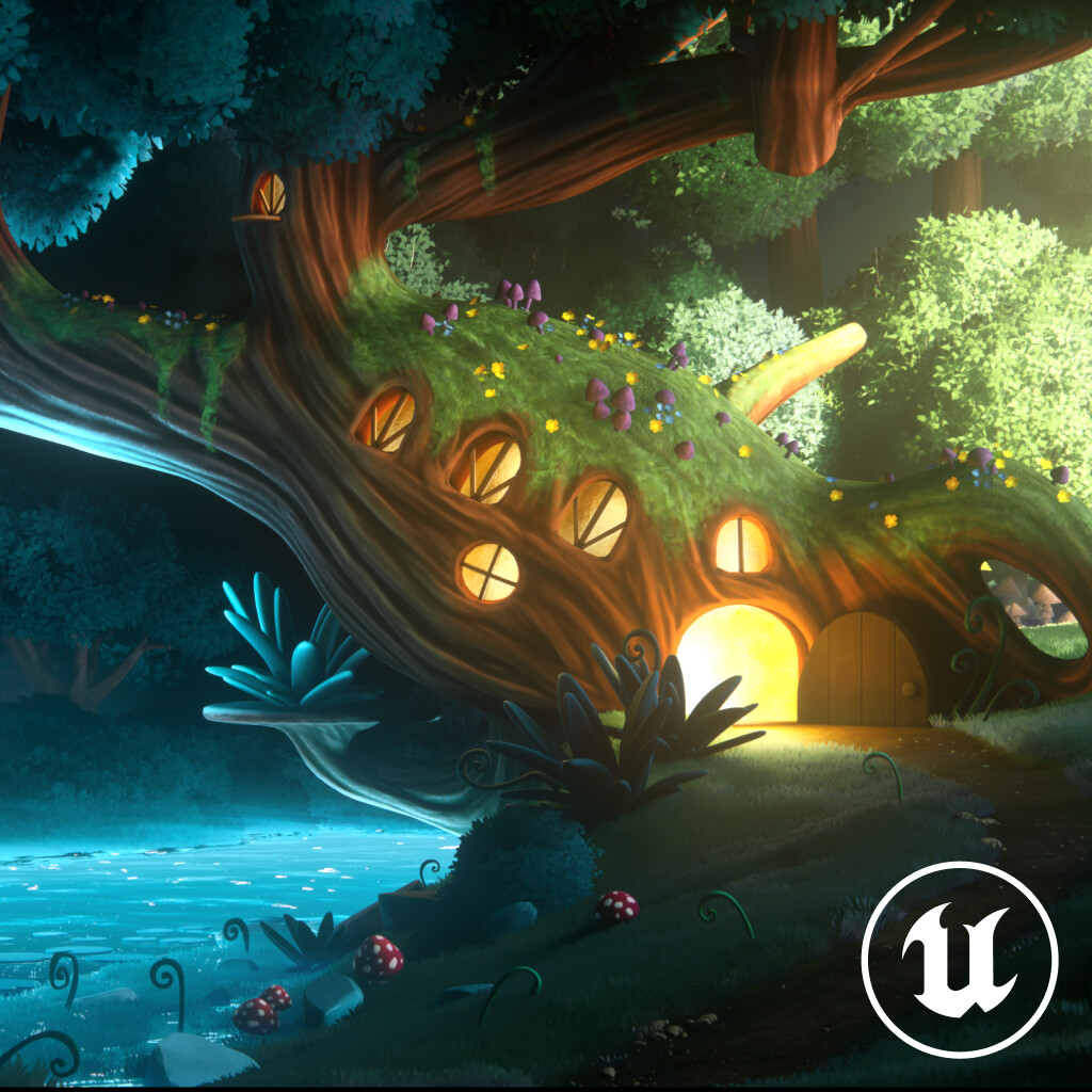 ArtStation - Enchanted Forest - UE5