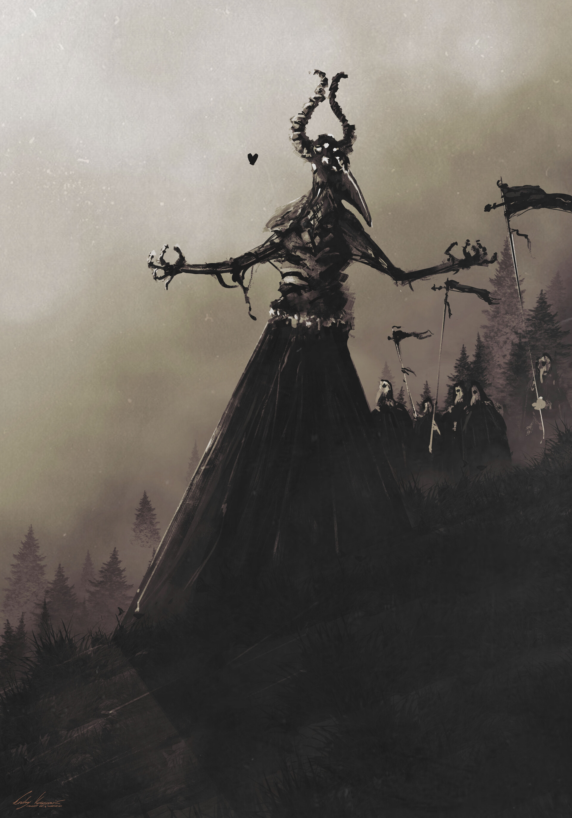 ArtStation - (Art)book of vile evil