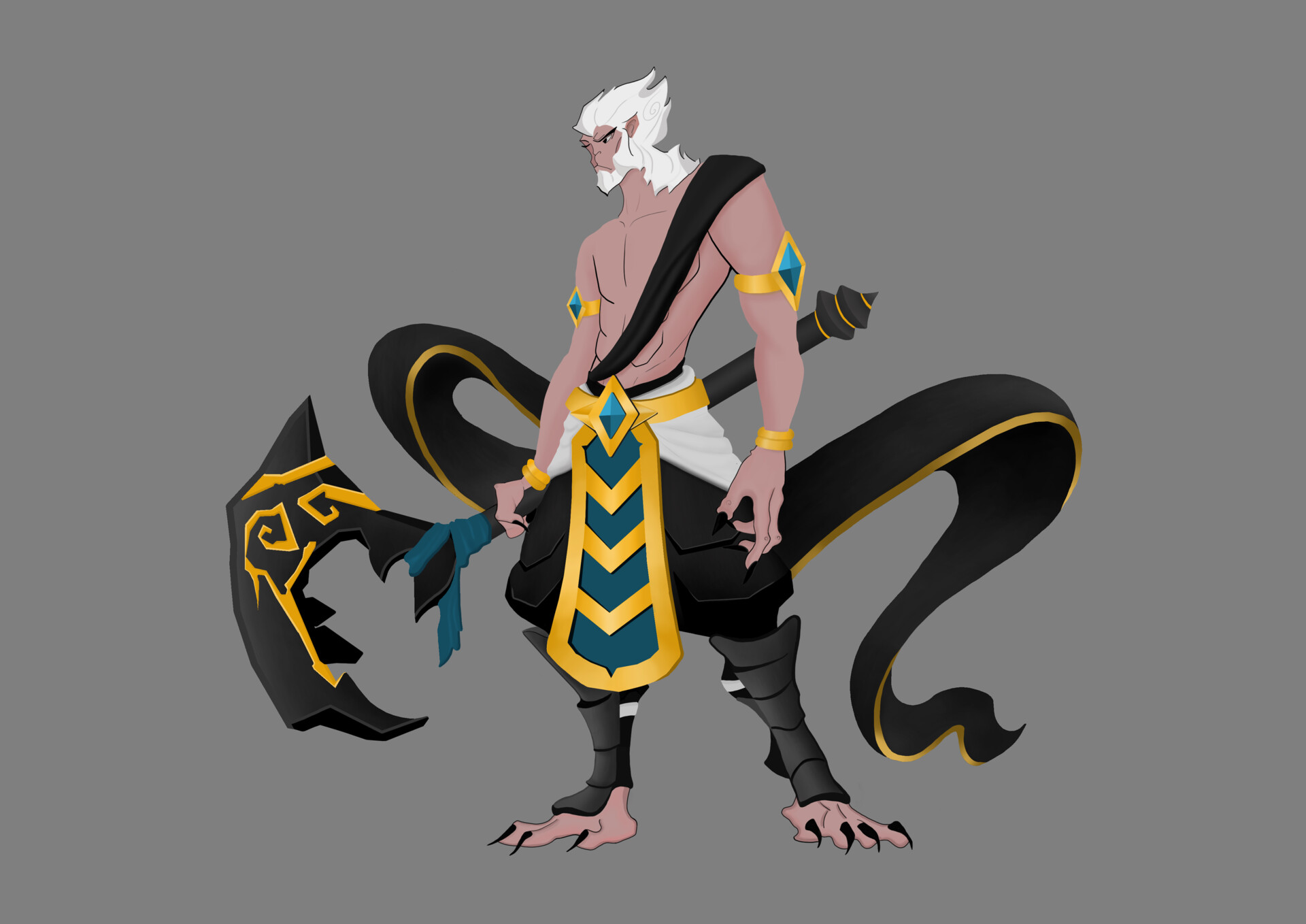 ArtStation - Vana and Kara: A Story of Light and Darkness