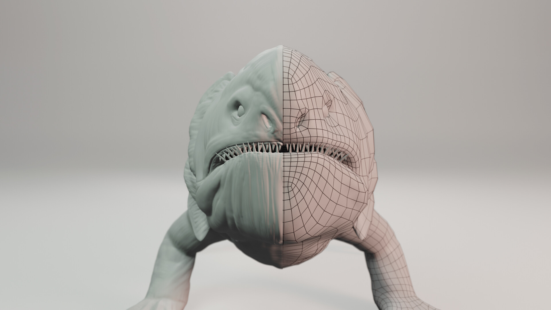 ArtStation - PROWLER - 3D Realistic Creature from my 3D Modeling Demo ...