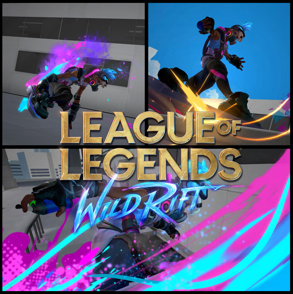 ArtStation - League of Legends: Wild Rift _ Chromacrash Ekko