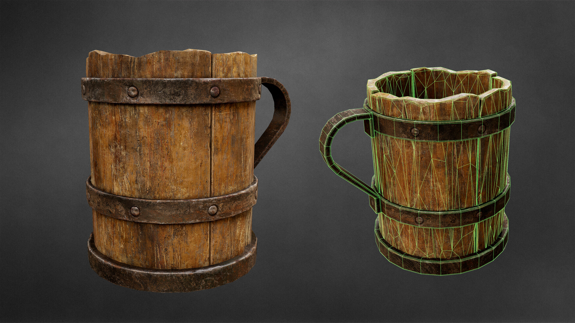 ArtStation - Wooden Prop