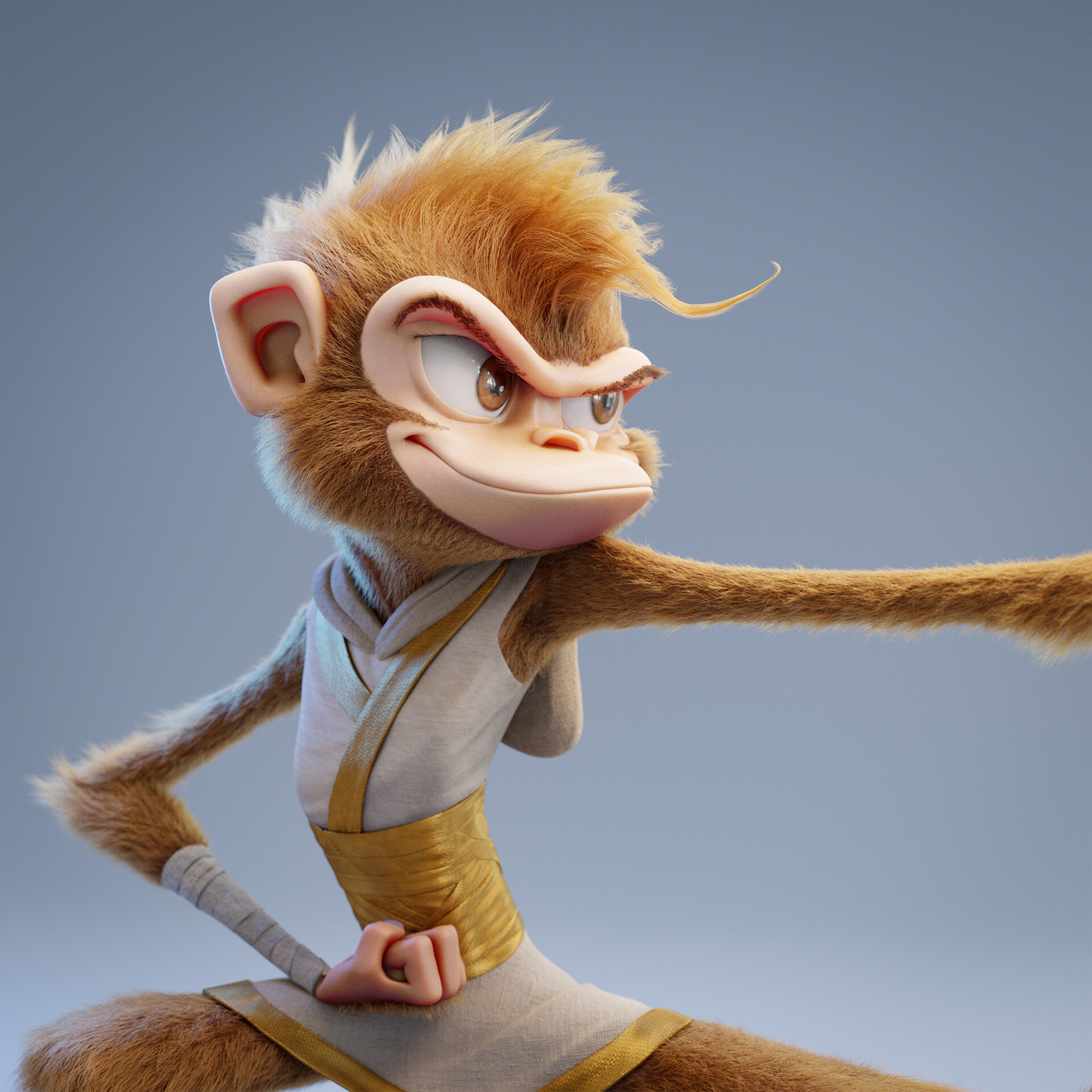 ArtStation - 3D Monkey King